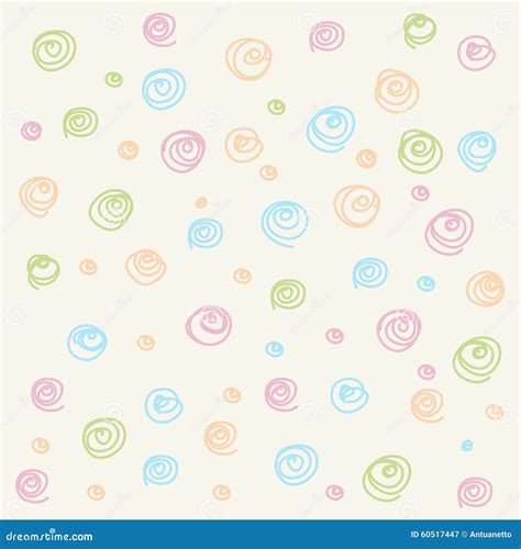 Seamless Pattern Casual Polka Dot Texture Stock Vector Illustration Of Abstract Background