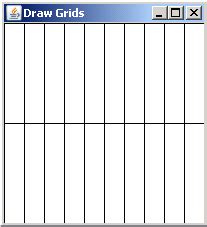 Drawing A Grid In Java Stack Overflow