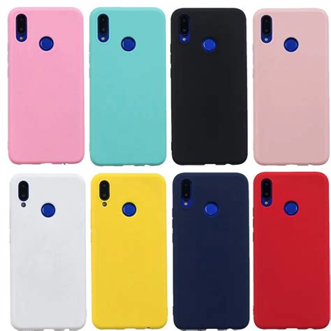DAXING Silicone Case For Huawei Nova 3i Phone Case For Huawei Nova3i Rubber Cute Candy Color