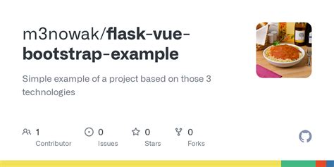 GitHub M Nowak Flask Vue Bootstrap Example Simple Example Of A Project Based On Those