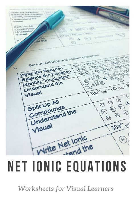 Net Ionic Equation Worksheet Answers - Printable Word Searches