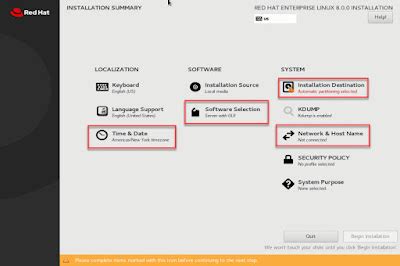 Cara Install RedHat Enterprise Linux 8 Ootpa