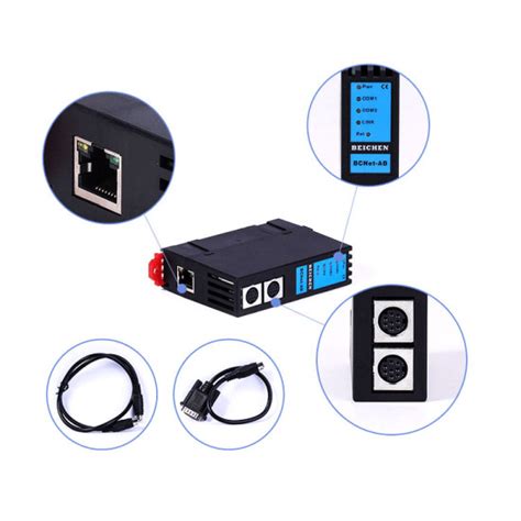 Ethernet Communication Module For AB Allen Bradley Mircologix 1000 SLC 500 PLC Programming Rpl