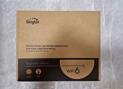 Singtel Wi Fi Router Rt W D Wifi Askey Gigabit Ax Computers Tech Parts