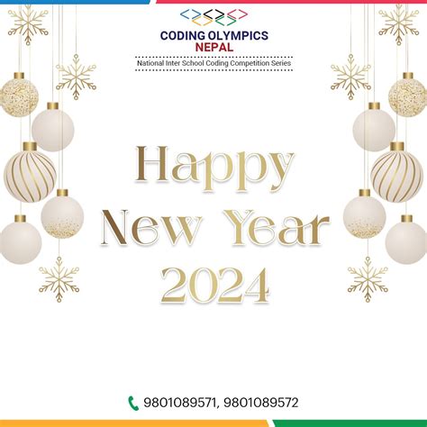 🎉 happy new year 2024 from coding coding olympics nepal