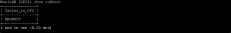 Create Database In Mariadb Using Pymysql In Python Geeksforgeeks