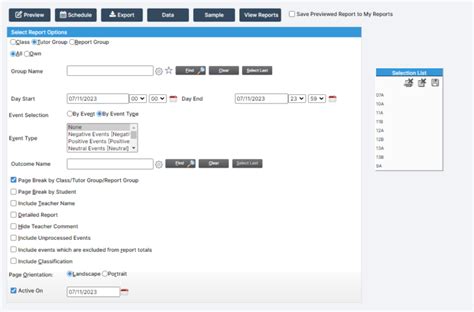 How To View Behaviour Reports Bromcom Documentation Centre
