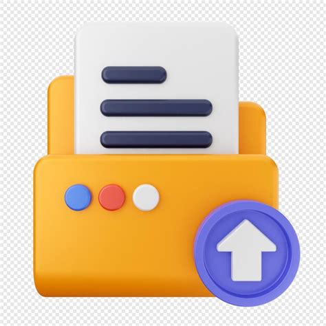 Premium Psd 3d Folder File Document