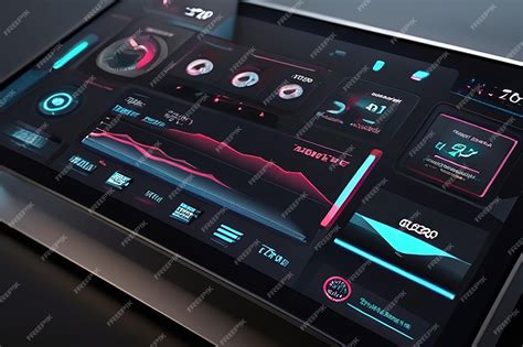 Premium Photo | Futuristic Dashboard UI