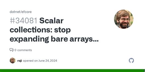 Scalar Collections Stop Expanding Bare Arrays To A Subquery When ToList Is Composed On Top