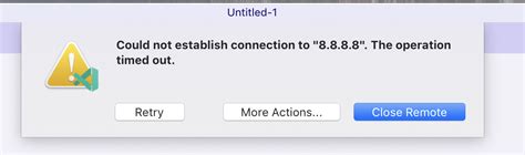 Ssh Provide Option To Configure Timeout On Connection Timedout Error