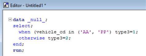 Solved Using The Select Statement Sas Support Communities