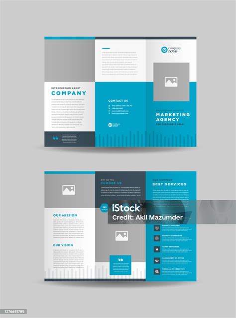 비즈니스 트라이 폴드 브로셔 디자인 접힌 플라이어 3개 유인물 디자인 0명에 대한 스톡 벡터 아트 및 기타 이미지 0명 3가지 개체 가리기 Istock