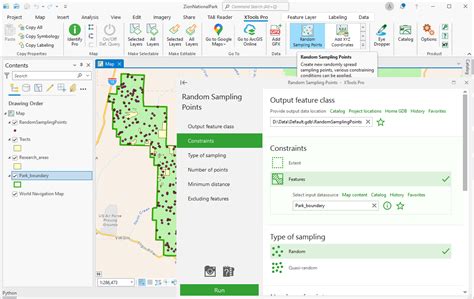 Random Sampling Points