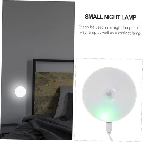 ไฟกลางคืน 1 ชิ้น Magnetic Motion Sensor Usb ชาร์จไร้สาย Body Induction โคมไฟ Intelligence Led ตก