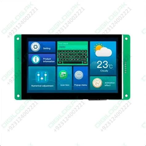 Dwin 5 Inch Hmi Tft Touch Screen Lcd Display Touchscreen Module