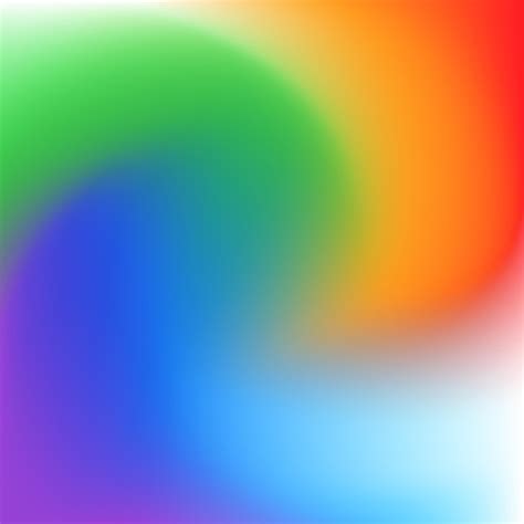 Premium Vector Radial Rainbow Gradient Background Blurred Vortex