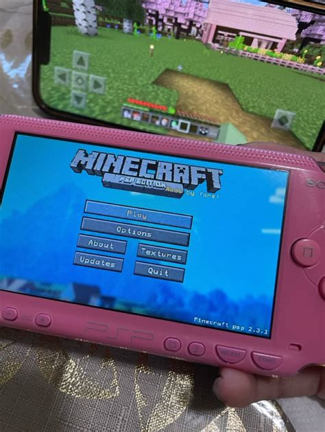 Minecraft PSP Edition Retro Gadgets Cute Games Nintendo Handheld Consoles