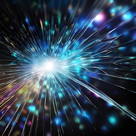 Premium Ai Image Dynamic Energy Explosion