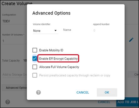 Encrypting A Volume Dell EMC PowerMax End To End Efficient Encryption Dell Technologies