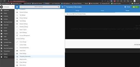 Email Templates Broken After Updating To V5571 · Issue 8298 · Invoiceninjainvoiceninja · Github