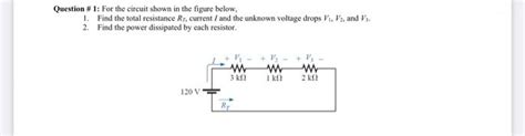 Solved Question For The Circuit Shown In The Figure Chegg