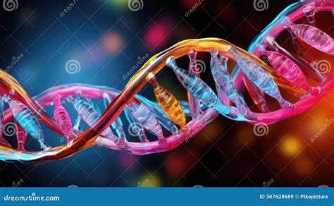 Genes 3d Dna Stock Illustration Illustration Of Cloning 307628689