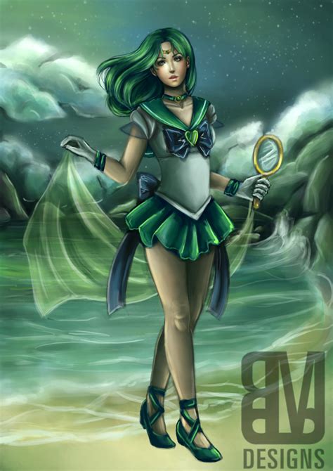 Super Sailor Neptune By Colourmeren On Deviantart