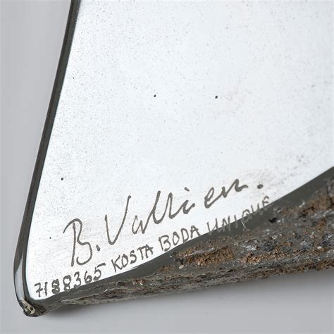 Bertil Vallien A Unique Janus Sand Cast Glass Sculpture Kosta Boda