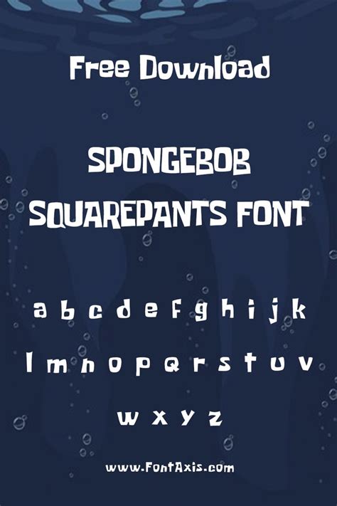 Spongebob Squarepants Font Free Spongebob Font Spongebob Font Canva