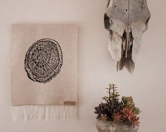 Tree Ring Art Print Etsy