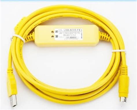 PLC Programming Cable Suitable For Mitsubishi FX Series USB SC09 FX Mitsubishi Electric