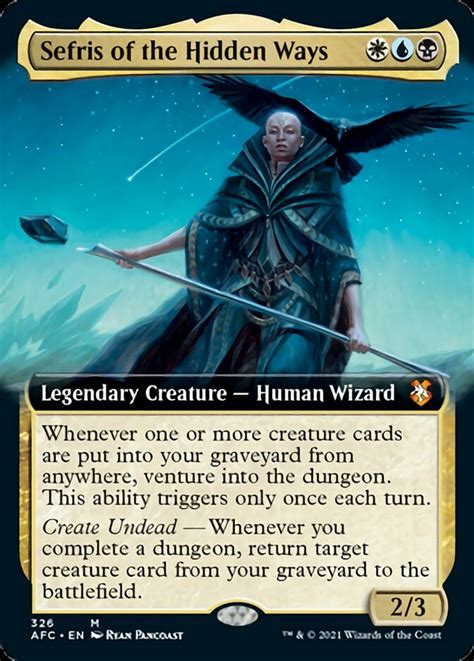 Sefris Of The Hidden Ways Extended Art Price Forgotten Realms