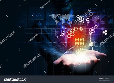 Control Programming Algorithm Block Business Person Stock Illustration