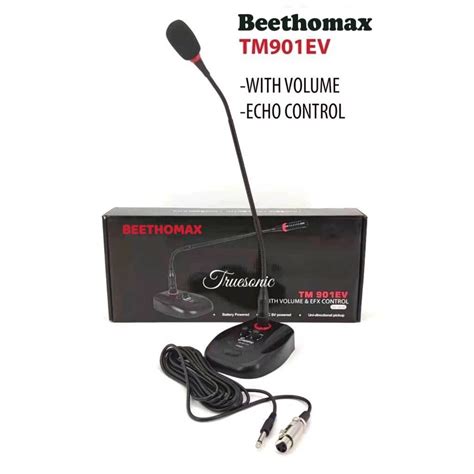 Beethomax Brand Tm901ev Gooseneck Paging Microphone Shopee Malaysia