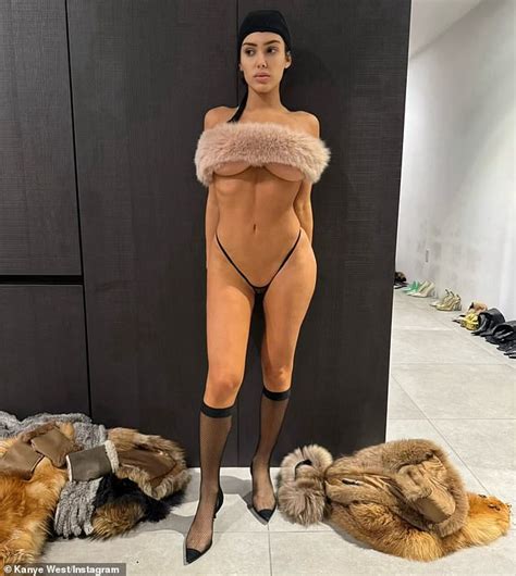 Kanye West S Wife Bianca Censori And Kim Kardashian S Uncanny