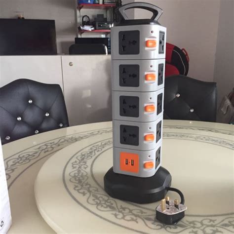 4 Layer Multi Power Socket Computers Tech Parts Accessories Cables Adaptors On Carousell