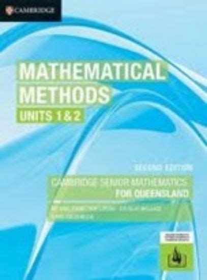 Mathematical Methods Units 12 For Queensland Interactive Textbook
