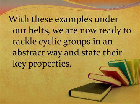 Chapter 4 Cyclic Groups Pptx Physics Science