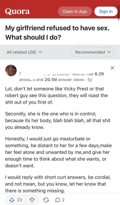 Advice On How To Be Emotionally Manipulative When Your Gf Doesnt Want To Have Sex R Sadcringe