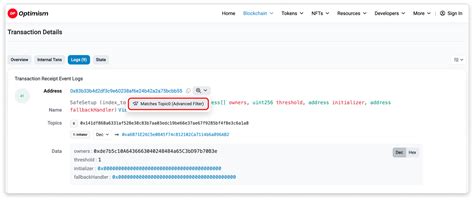 Basescan Information Center Event Logs