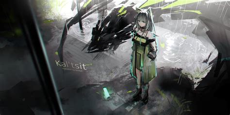 Kal Tsit And Mon Tr Arknights Drawn By Lemtun Danbooru