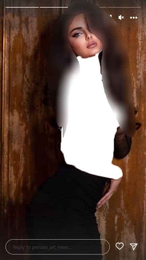 عکس برهنگی مه لقا جابری تکرار شد بازی با آبروی ایران با برهنگی