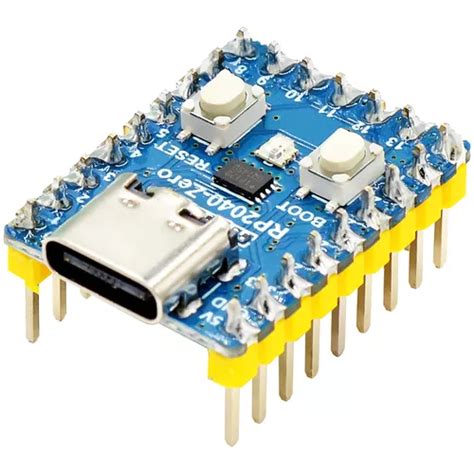 placa desenvolvimento raspberry pi pico rp2040 zero nfe