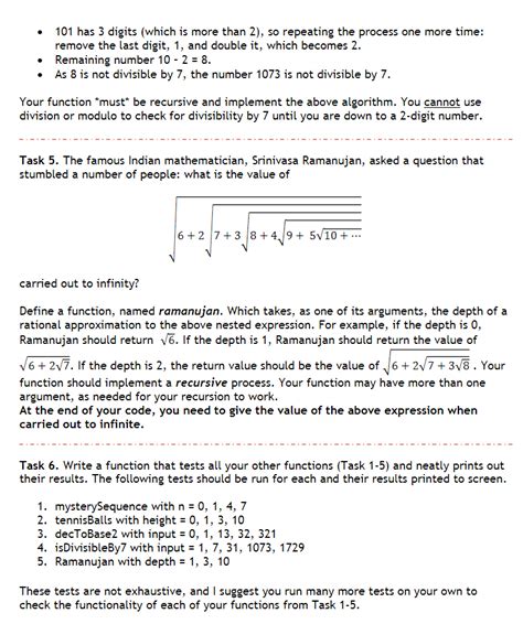 Solved Task 1 Find The Recursive Formula For The Sequence Chegg Com