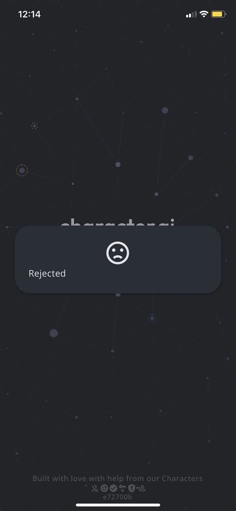 I Reject Your Rejection 😠 Rcharacterai