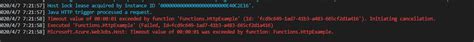 Java Azure Function Not Executing Locally Stack Overflow