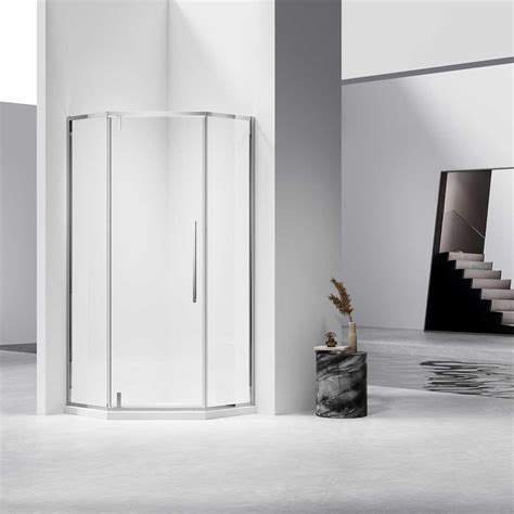 Душевой уголок Slim-N VSP-4SN, хром, стекло прозрачное | Vincea - Сайт ...