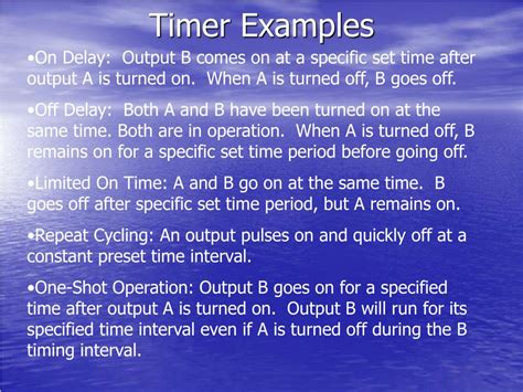 Ppt Plc Timer Functions Explained Types Uses And Examples