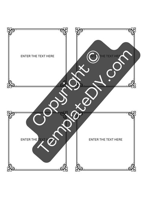 Task Card Template Printable Pdf Word Editable Task Cards Card